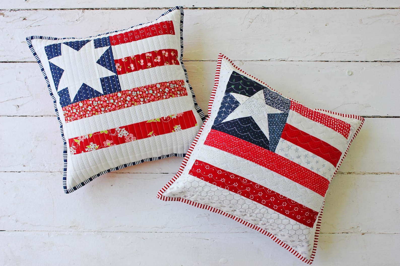 Star Spangled Mini Quilt PDF Pattern With Two Star Block | Etsy