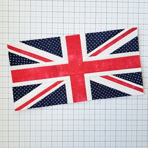 Union Jack Foundation Paper Piecing Quilt Block Pattern || British ...