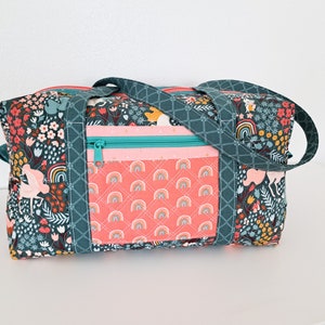 PDF Holland Duffle Pattern || Quilted Boxy Bag Digital Pattern - Etsy