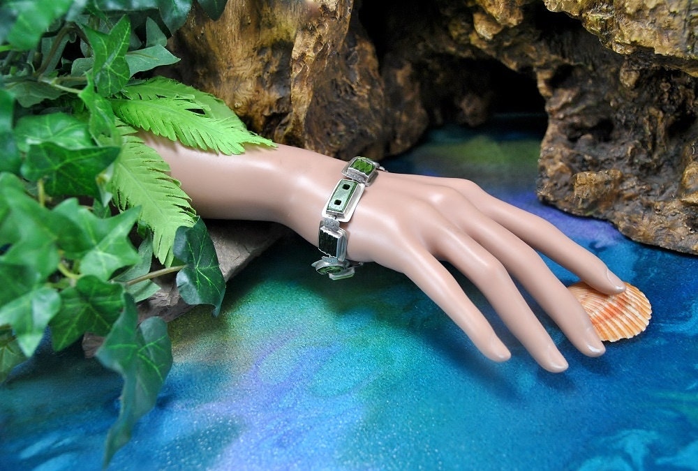 Janice Lee Ripley Bracelet // Modernist Handmade Sterling - Etsy