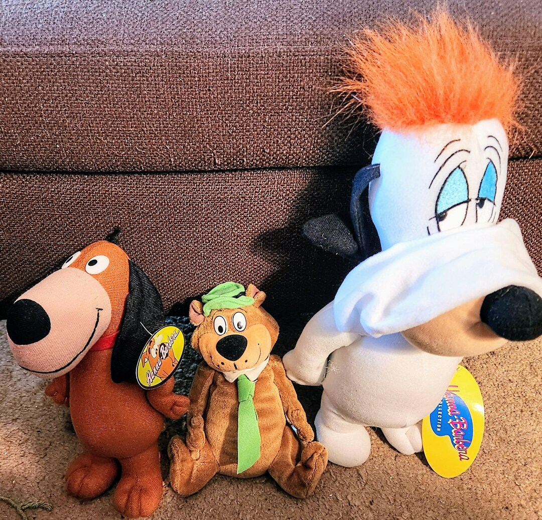 3 Different Stuffed Animals From Hanna-barbera Cartoons: DOGGIE Daddy ...