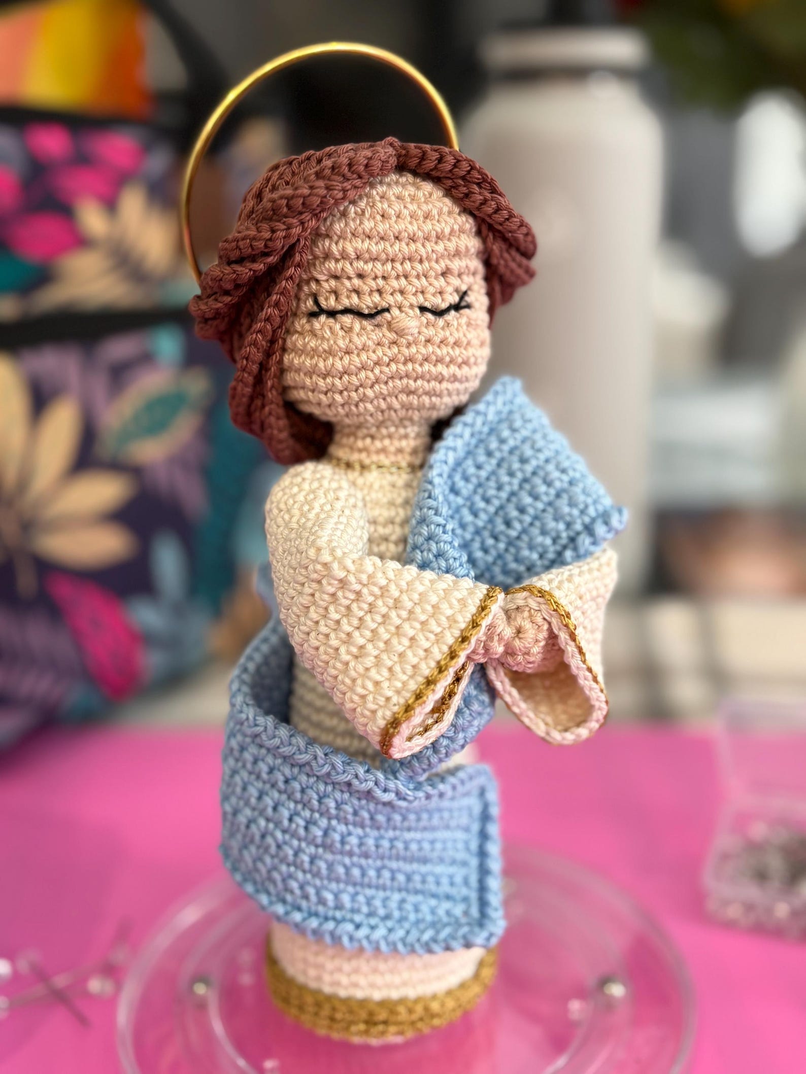 Crochet Religious Doll: Our Lady of the Conception - Handmade - Etsy