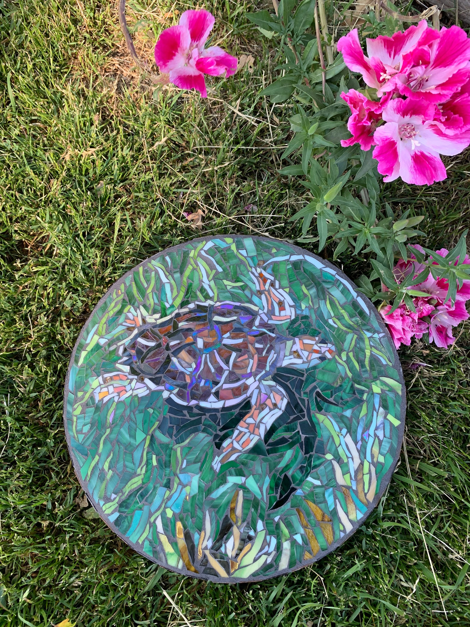 FREE SHIPPING Custom Designed Turtle Theme Stained Glass - Etsy