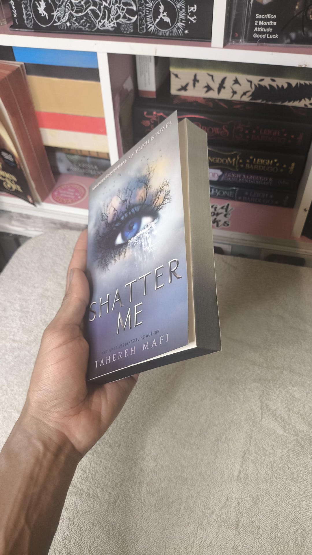 Shatter Me Tahereh Mafi - Sprayed Edges (mysterious Version) - Etsy UK