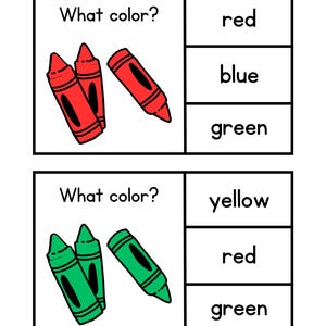 Color Matching Book for Kids, Pre School Book, Kids Activity Book ...