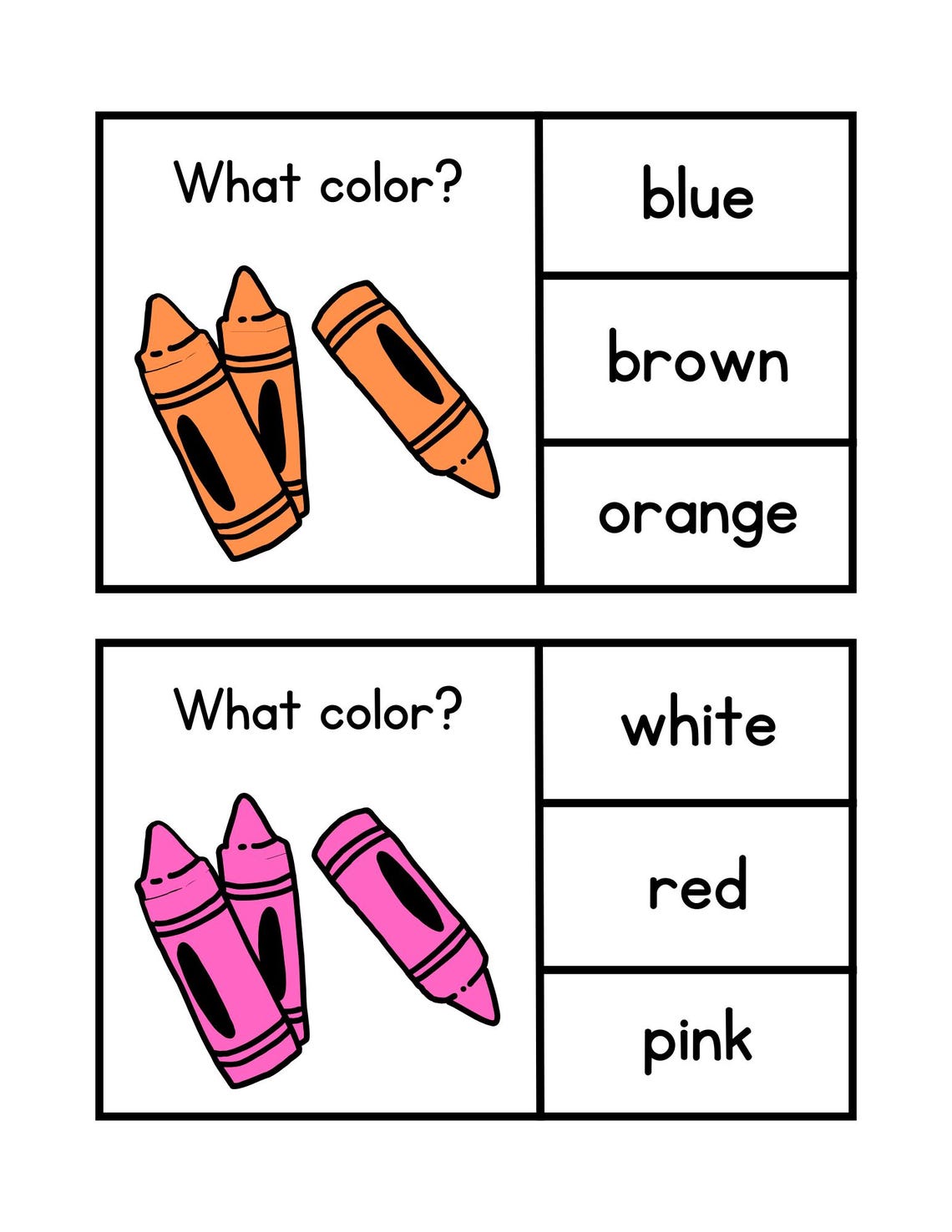 Color Matching Book for Kids, Pre School Book, Kids Activity Book ...