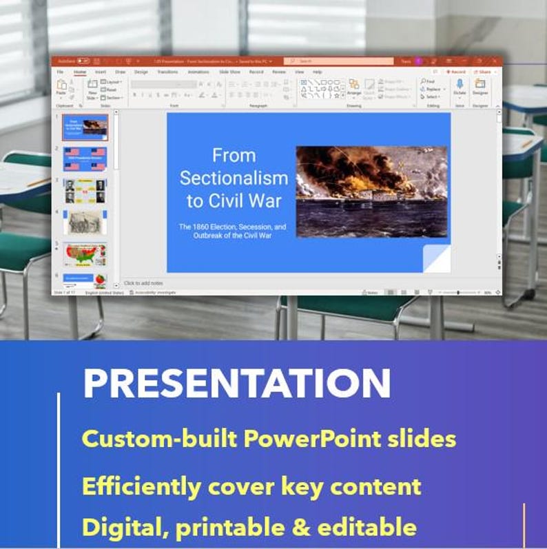 Civil War Lesson Plan | Lincoln, Secession & Start of Civil War | US ...