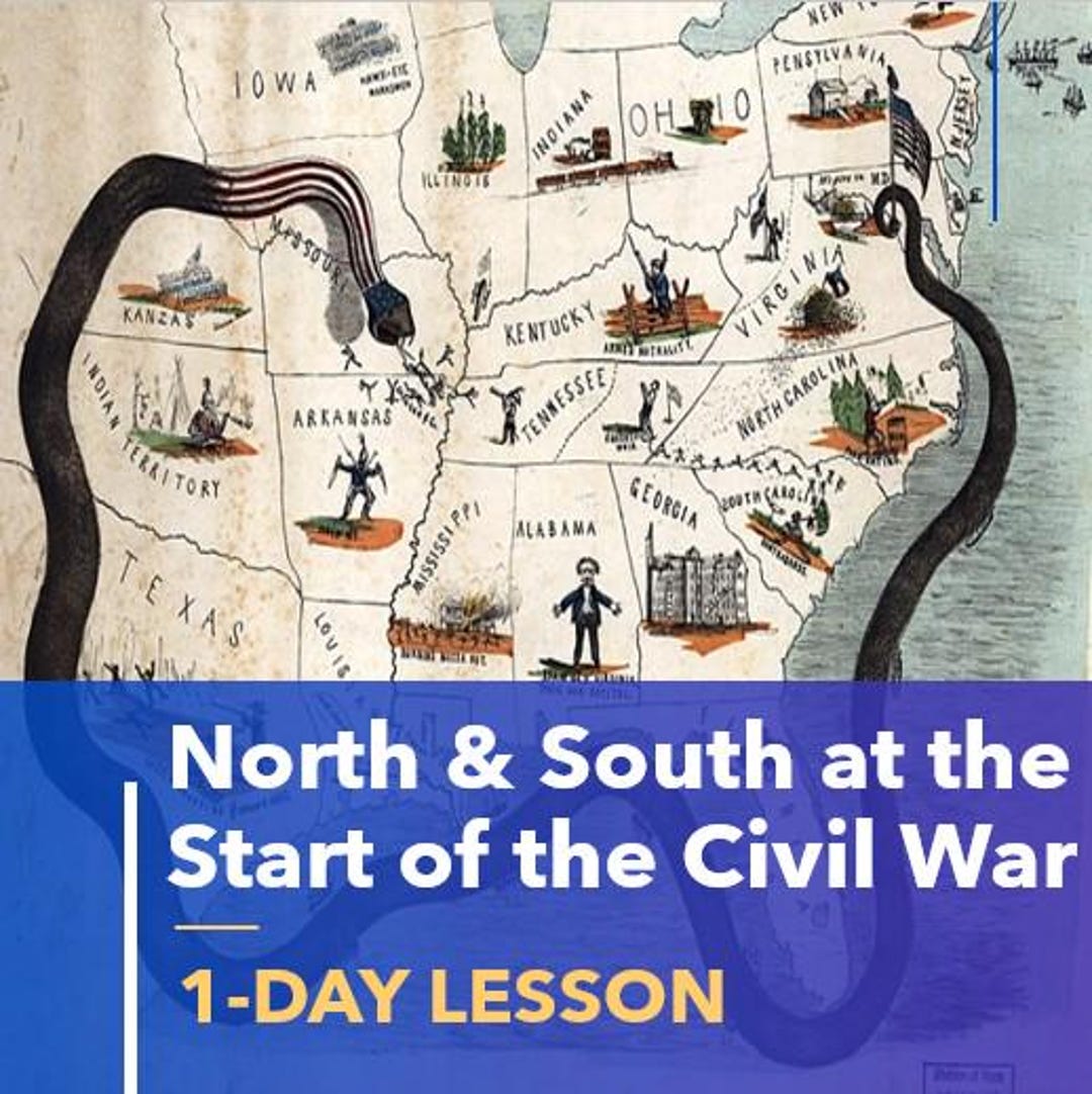 Civil War Lesson Plan | Union & Confederate Resources and Strategies ...