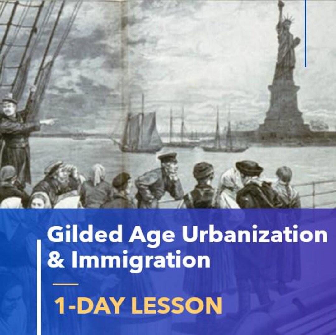 Gilded Age Industrial Revolution Lesson Plan | Urbanization ...