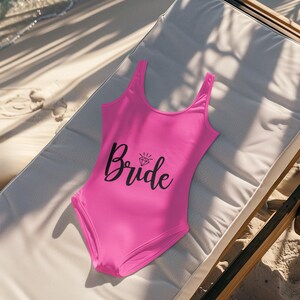 Bride One-piece Swimsuit | Bachelorette Party Swimwear - Etsy