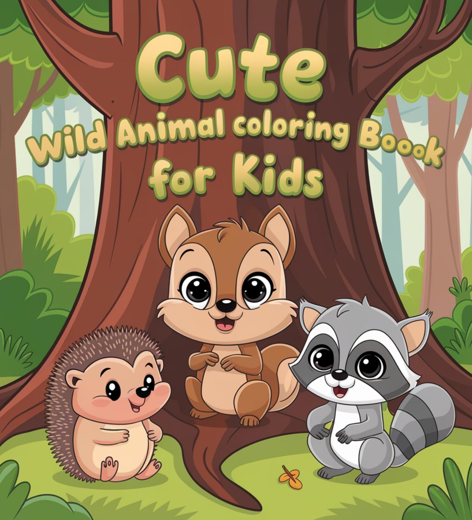 Adorable Animal Friends Print and Color Kit | Fun Art Activity for Kids ...