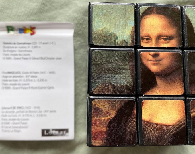 Louvre Paris Art Rubiks Cube - Etsy