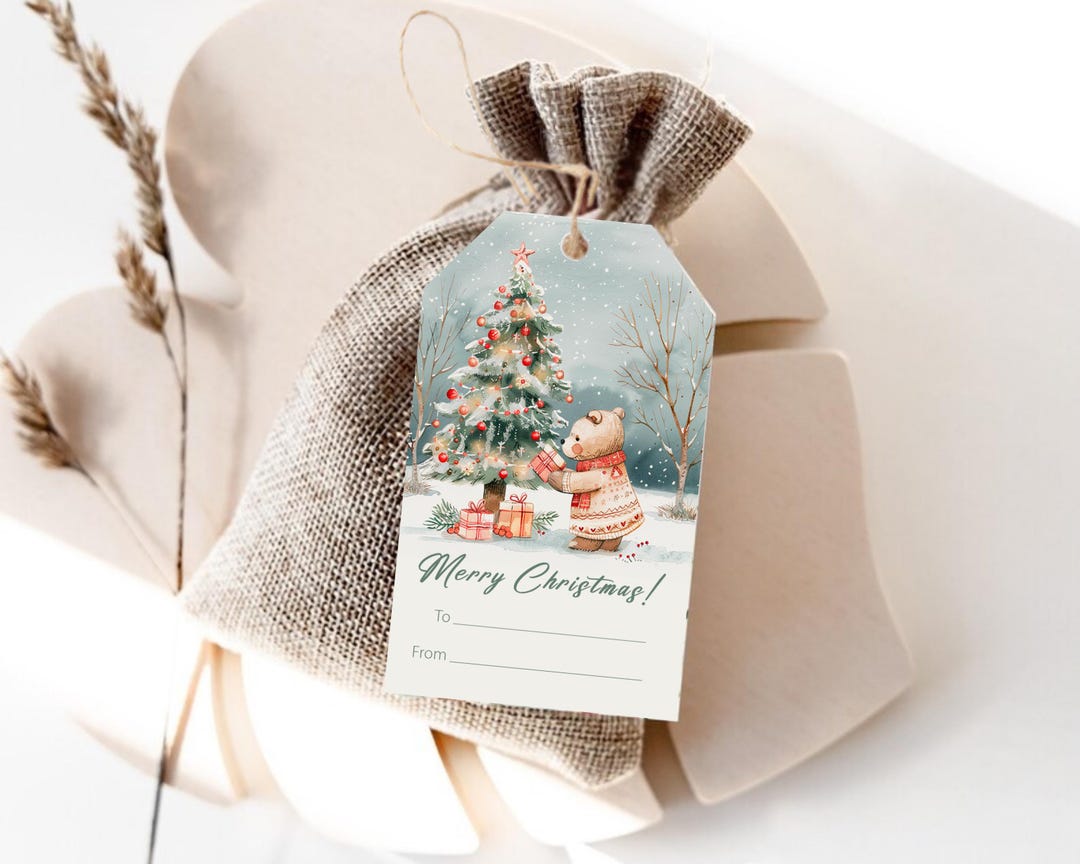 Printable Christmas Thank You Card - Holiday Note (digital Download) - Etsy