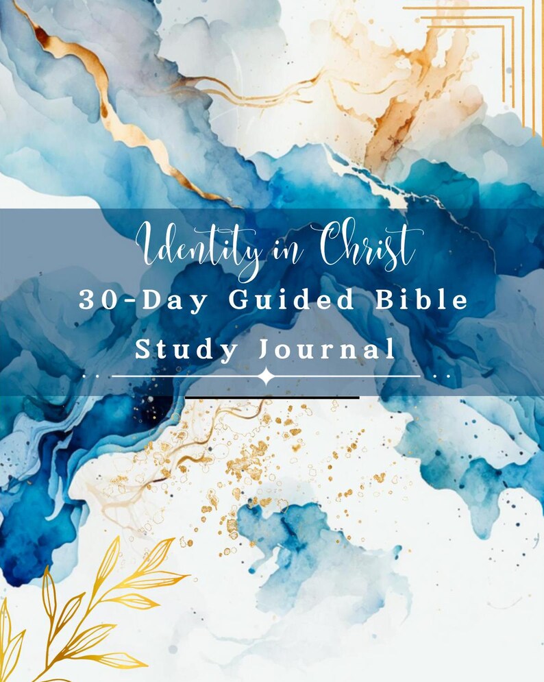 30-day Guided Bible Study Journal - Etsy