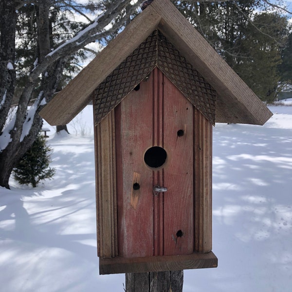 Primitive Birdhouse - Etsy