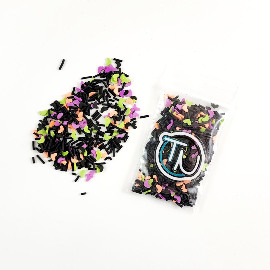 Spooky Bat Sprinkles Embellishment Mix - Etsy