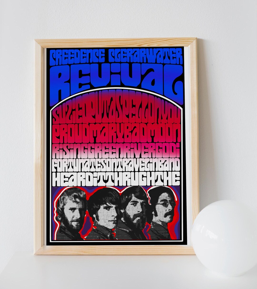 Creedence Clearwater Revival Poster Bundle - Etsy