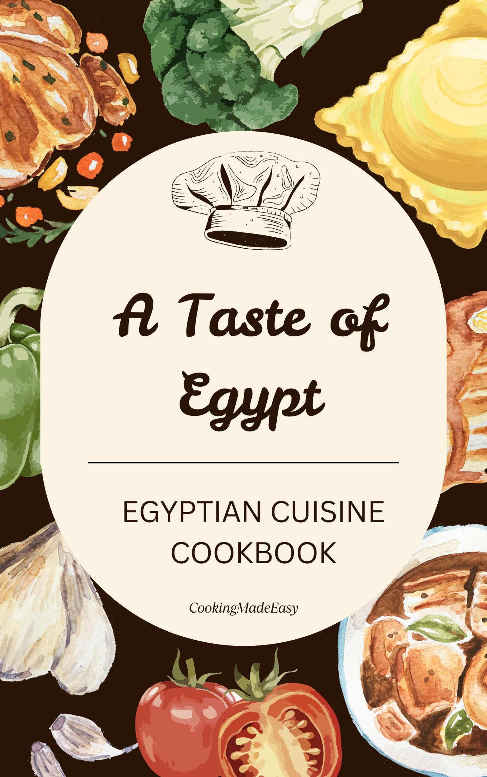 4 in 1 - A Taste of Egypt: Egyptian Cuisine Cookbook - Etsy