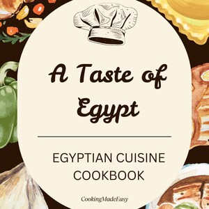 4 in 1 - A Taste of Egypt: Egyptian Cuisine Cookbook - Etsy