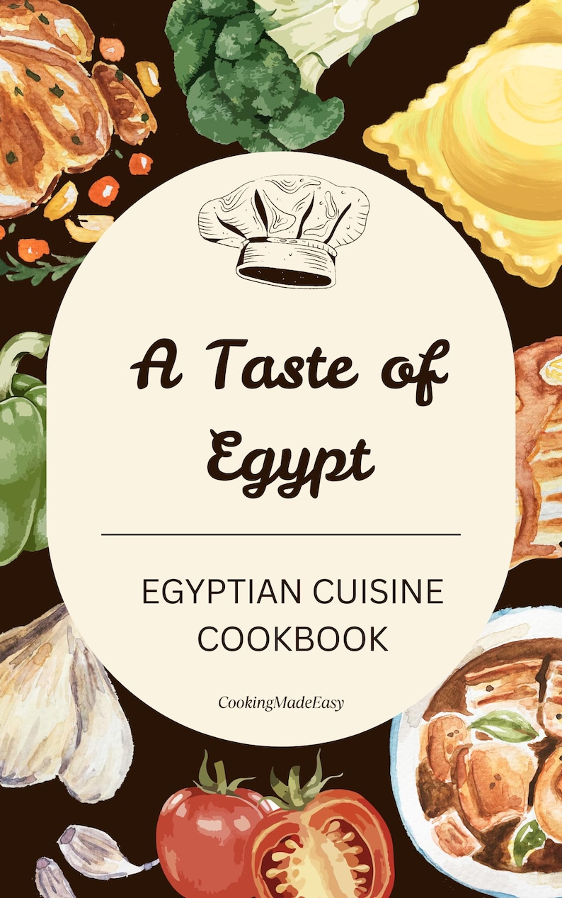 4 in 1 - A Taste of Egypt: Egyptian Cuisine Cookbook - Etsy