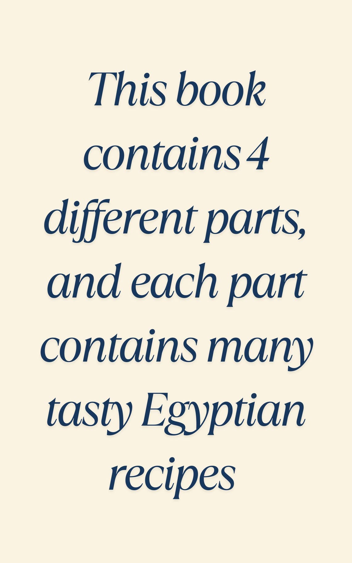 4 in 1 - A Taste of Egypt: Egyptian Cuisine Cookbook - Etsy