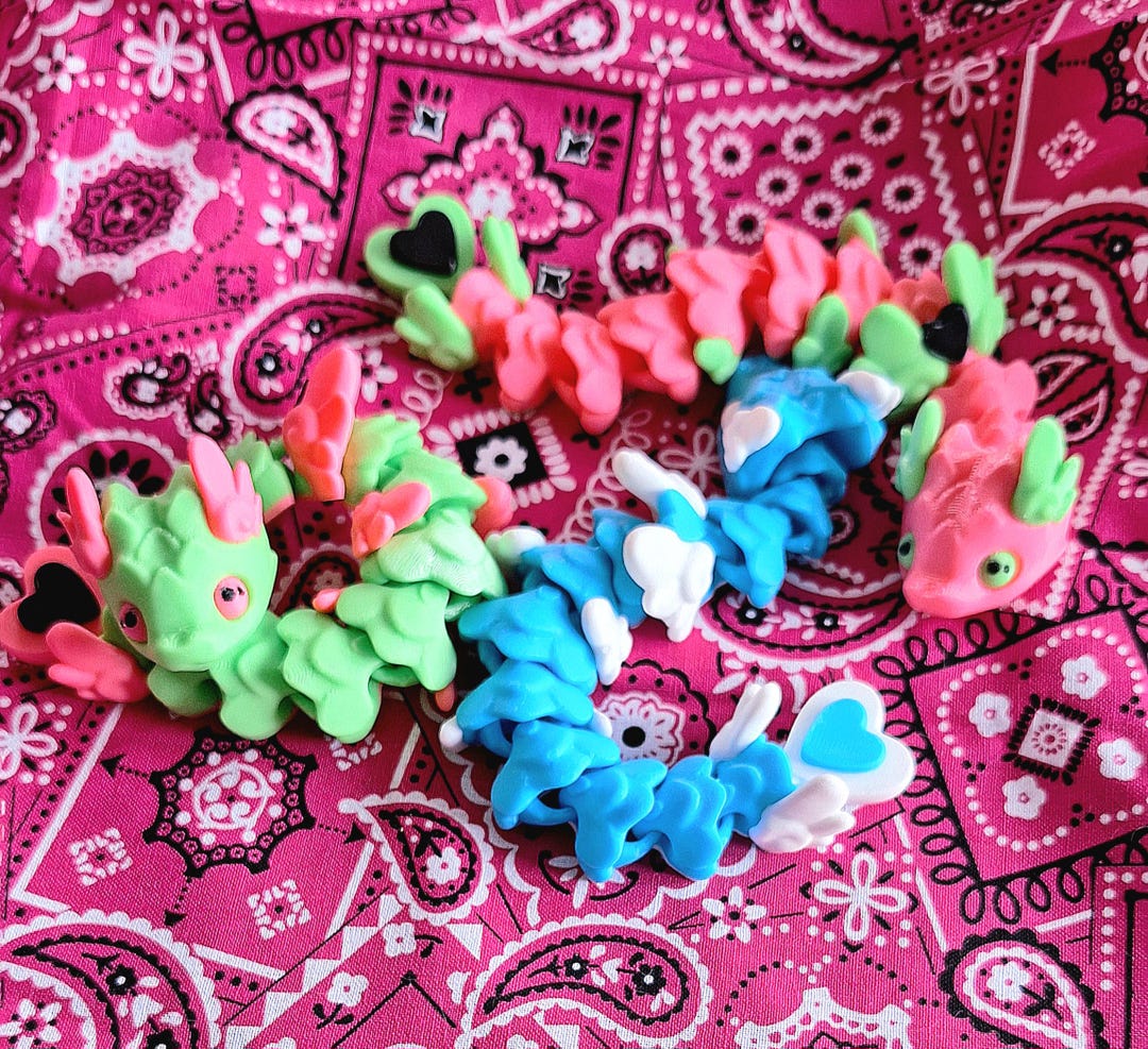 Flexi Cupid Snake Fidget Toy (shorty) - Etsy