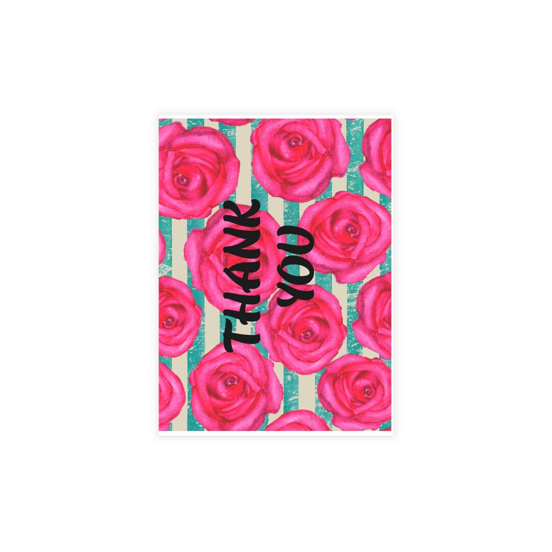 Floral Thank You Postcard Bundle - Perfect for Thank You Notes ...