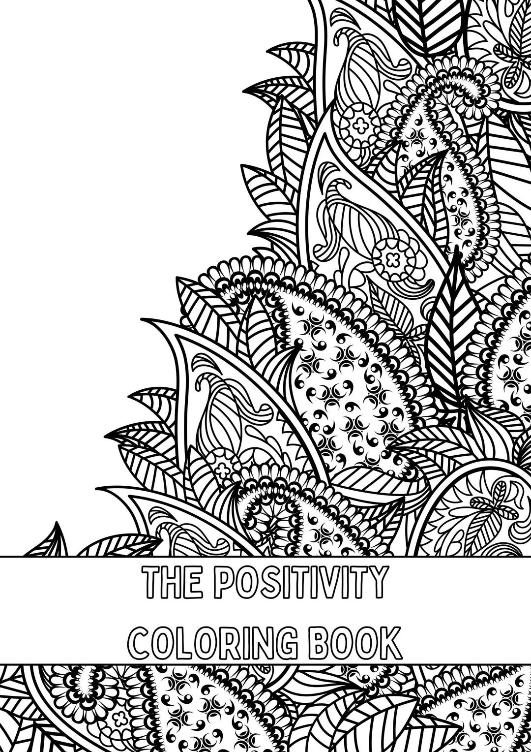 The Positivity Coloring Book - Etsy