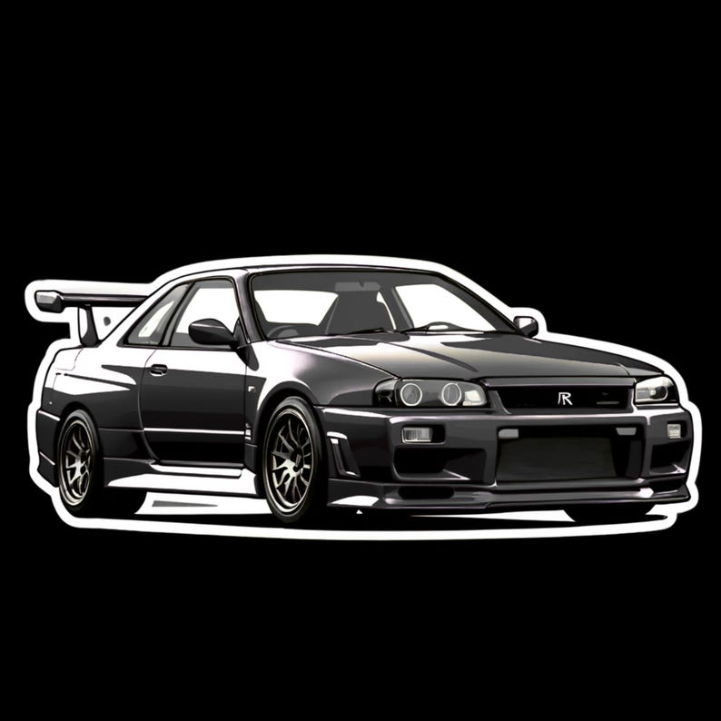 Nissan Skyline GTR Sticker Pack - Etsy