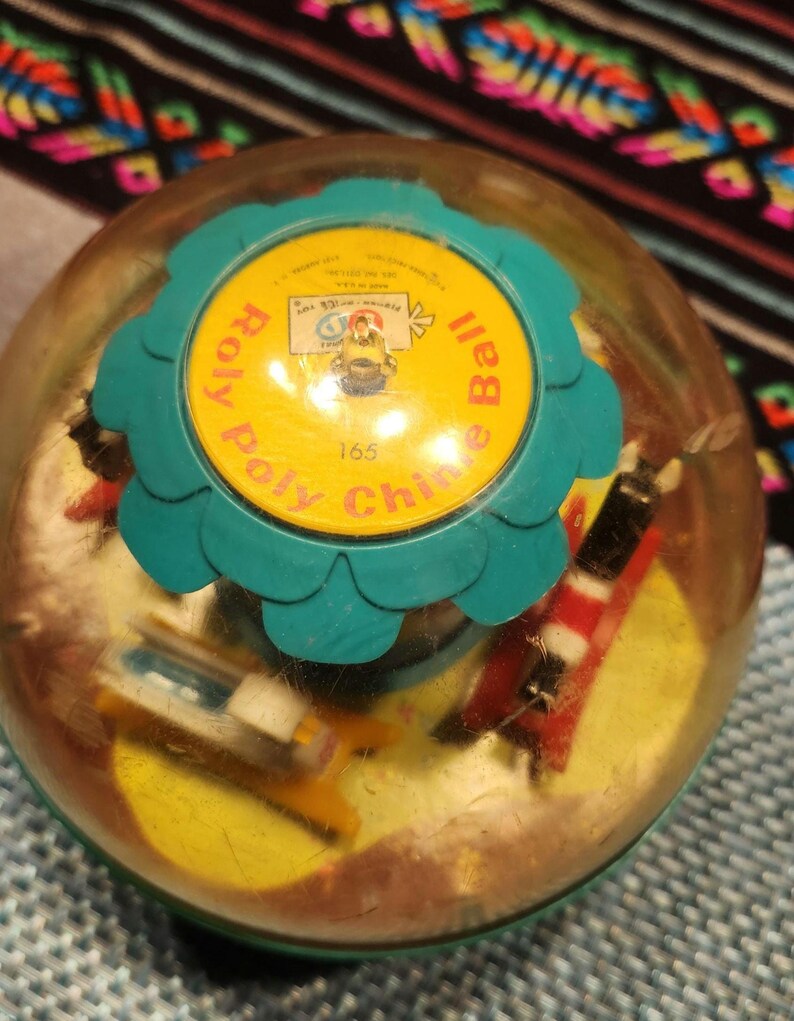 1966 Roly Poly Chime Ball - Etsy