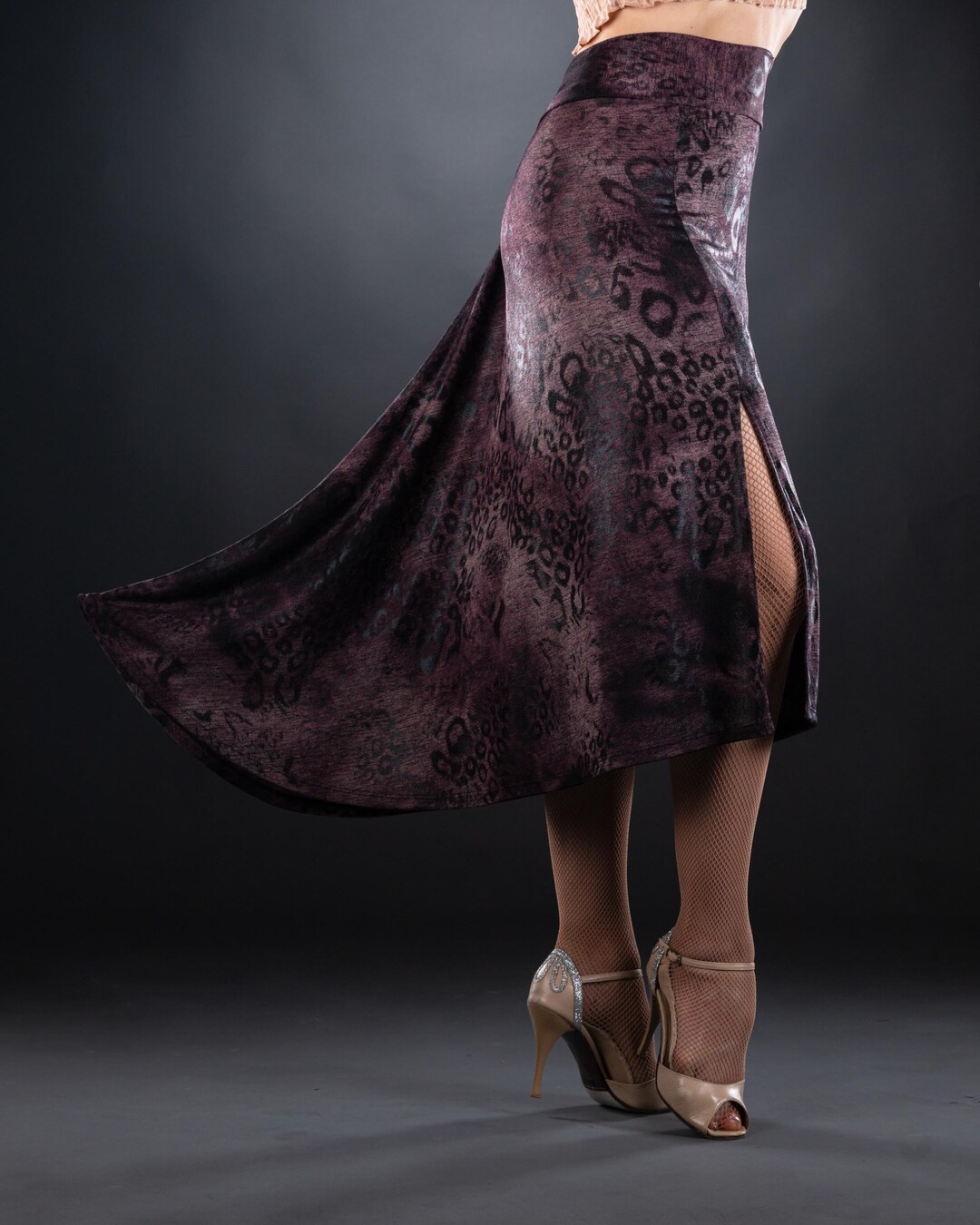 38 - Purple Panther - Tango Skirts for Women, (ESPLENDIDA by Miriam ...
