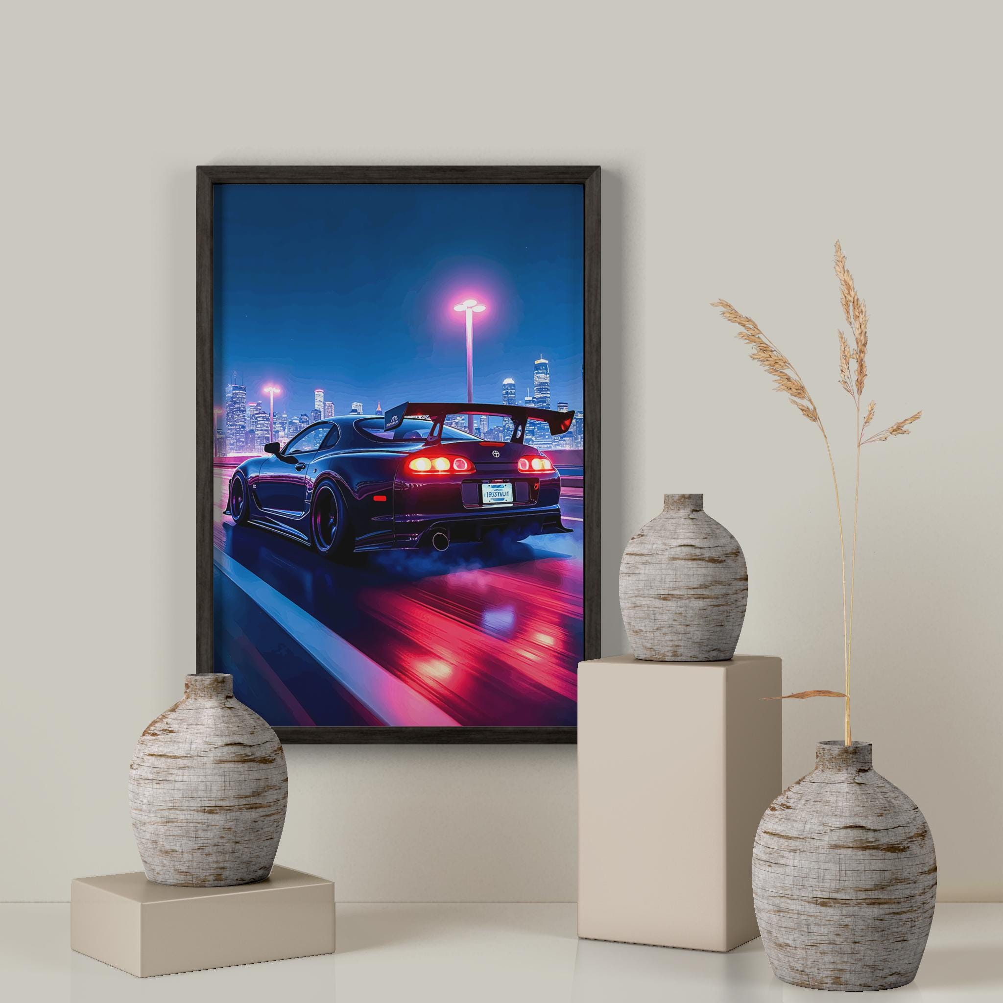 Wall Poster, Toyota Supra Poster, Supra Print, Supra Wall Art, Sports ...
