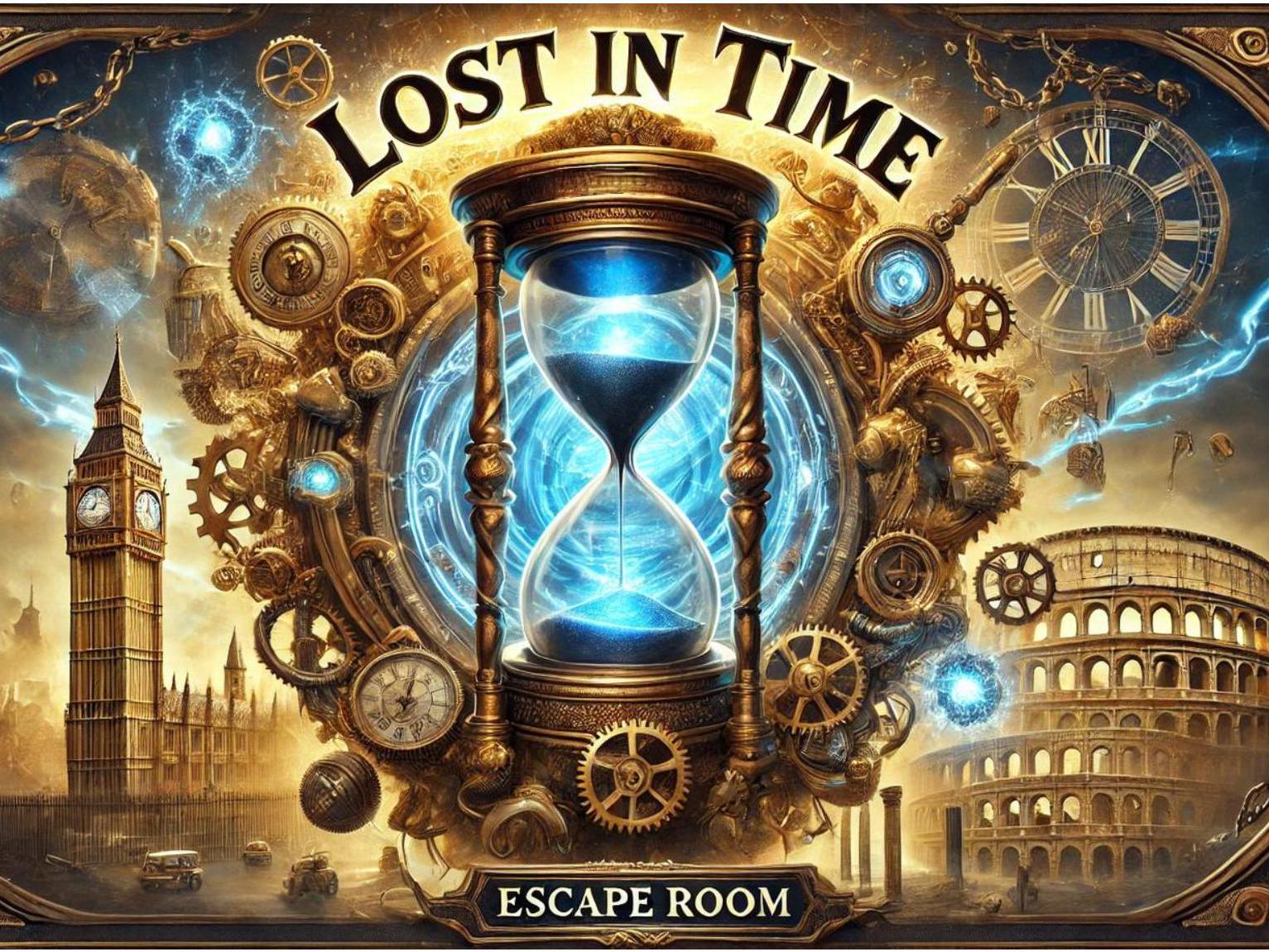 Escape Room Game , LOST IN TIME Printable - Etsy