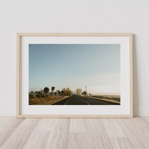 Misty Morning Road Landscape Print: Rustic Countryside Photography ...