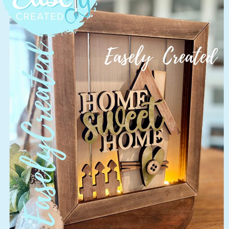 House Shadow Box - Etsy