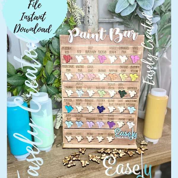 Paint Color Charts - Etsy