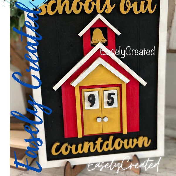 School Countdown Svg - Etsy