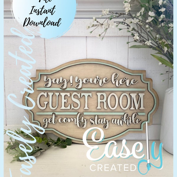 Guest Room Sign - Etsy