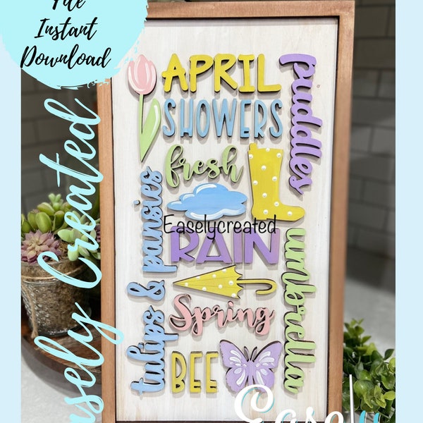 April Showers - Etsy