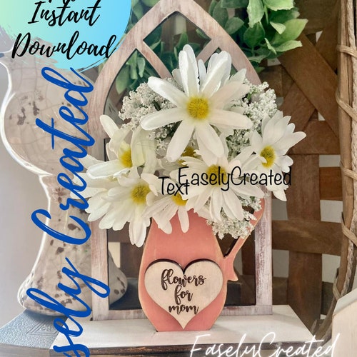 Flowers for Mom Sign Digital File Hello Spring Sign Nanny | Etsy