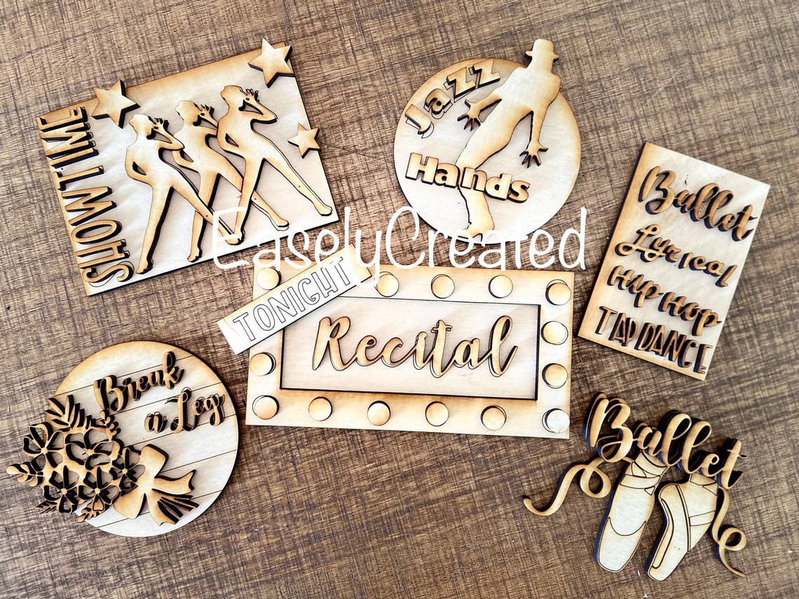 Dance Tiered Tray Digital Download File Ballet Tiered Tray | Etsy