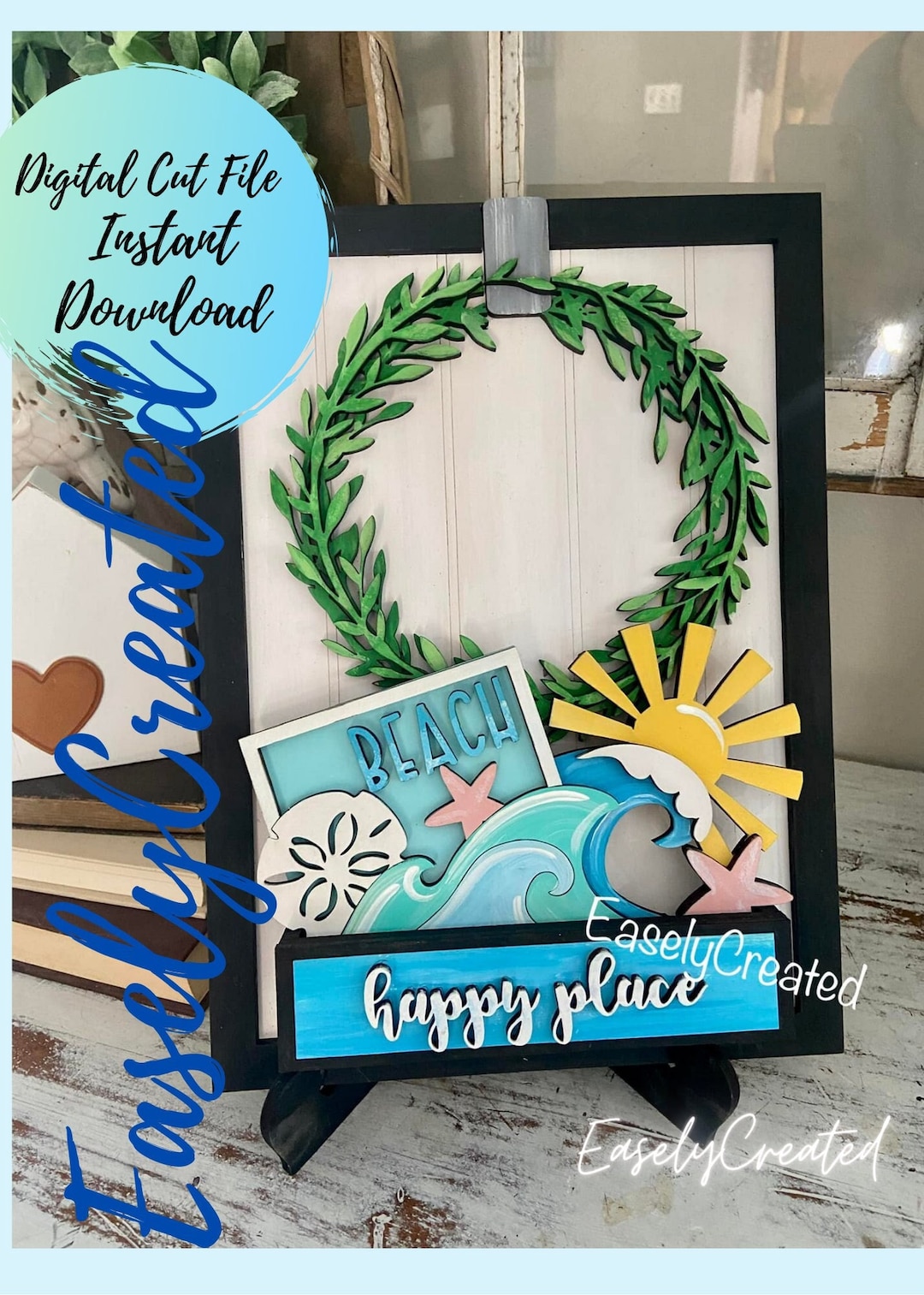 Summer Interchangeable Add-on Sign SVG Seasonal Interchangeable Sign ...