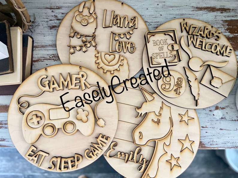 Kids DIY Kit SVG Digital File -kids DIY Project - Kids Video Game Sign ...