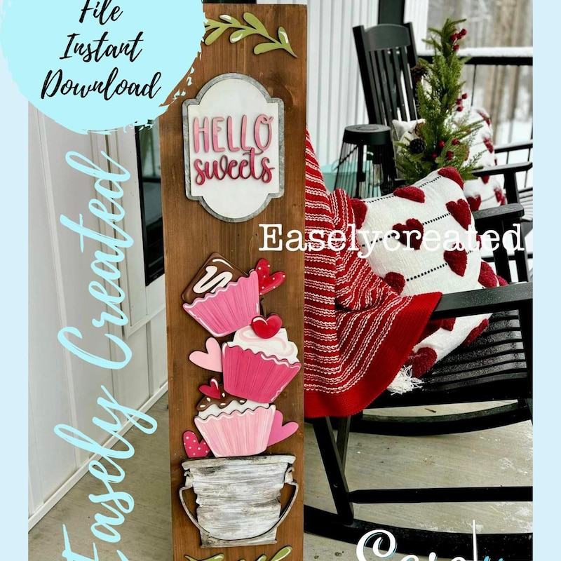 Porch Leaners Valentine - Etsy