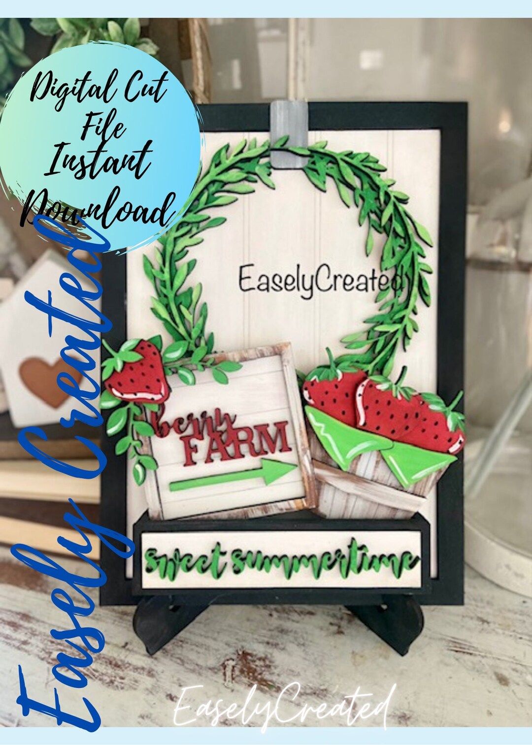 Summer Interchangeable Add-on Sign SVG - Seasonal Interchangeable Sign ...