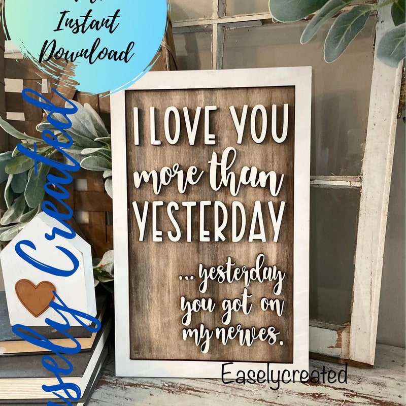 Loved You Yesterday Svg - Etsy