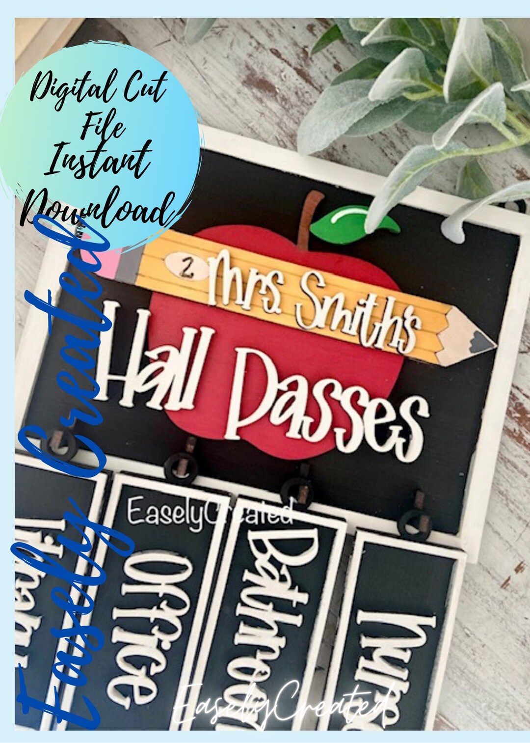 Hall Passes Sign Welcome to Our Classroom Teacher Sign Sign SVG Teacher ...