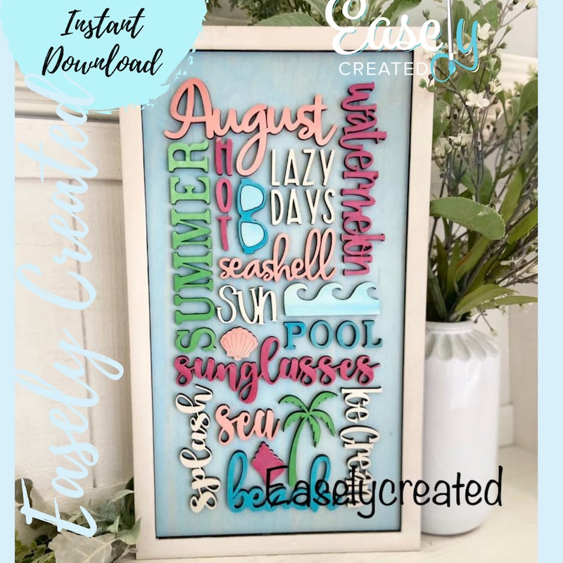Beach Word Art - Etsy