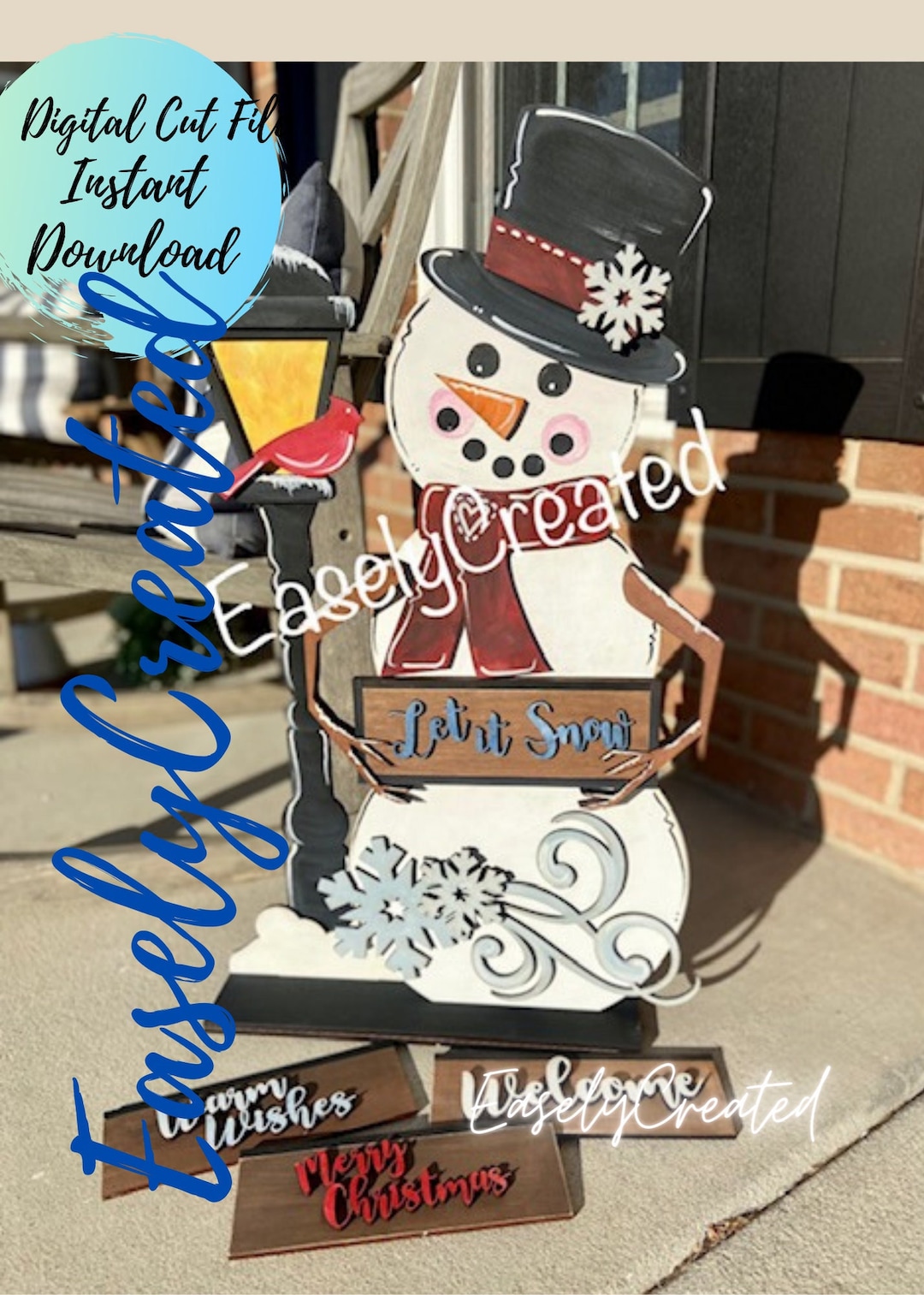 Winter Snowman Porch Sign SVG File Snowman Sign- Winter Porch Sign SVG ...