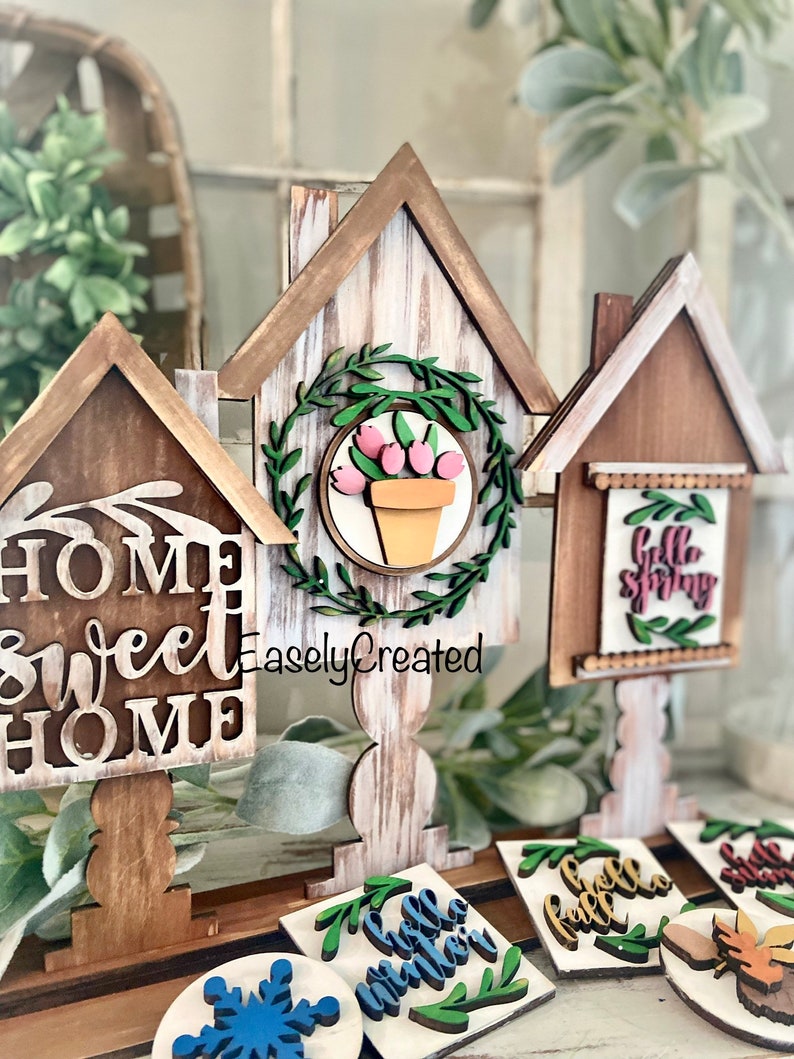 Seasonal Interchangeable Sign SVG File - All Seasons Interchangeable ...